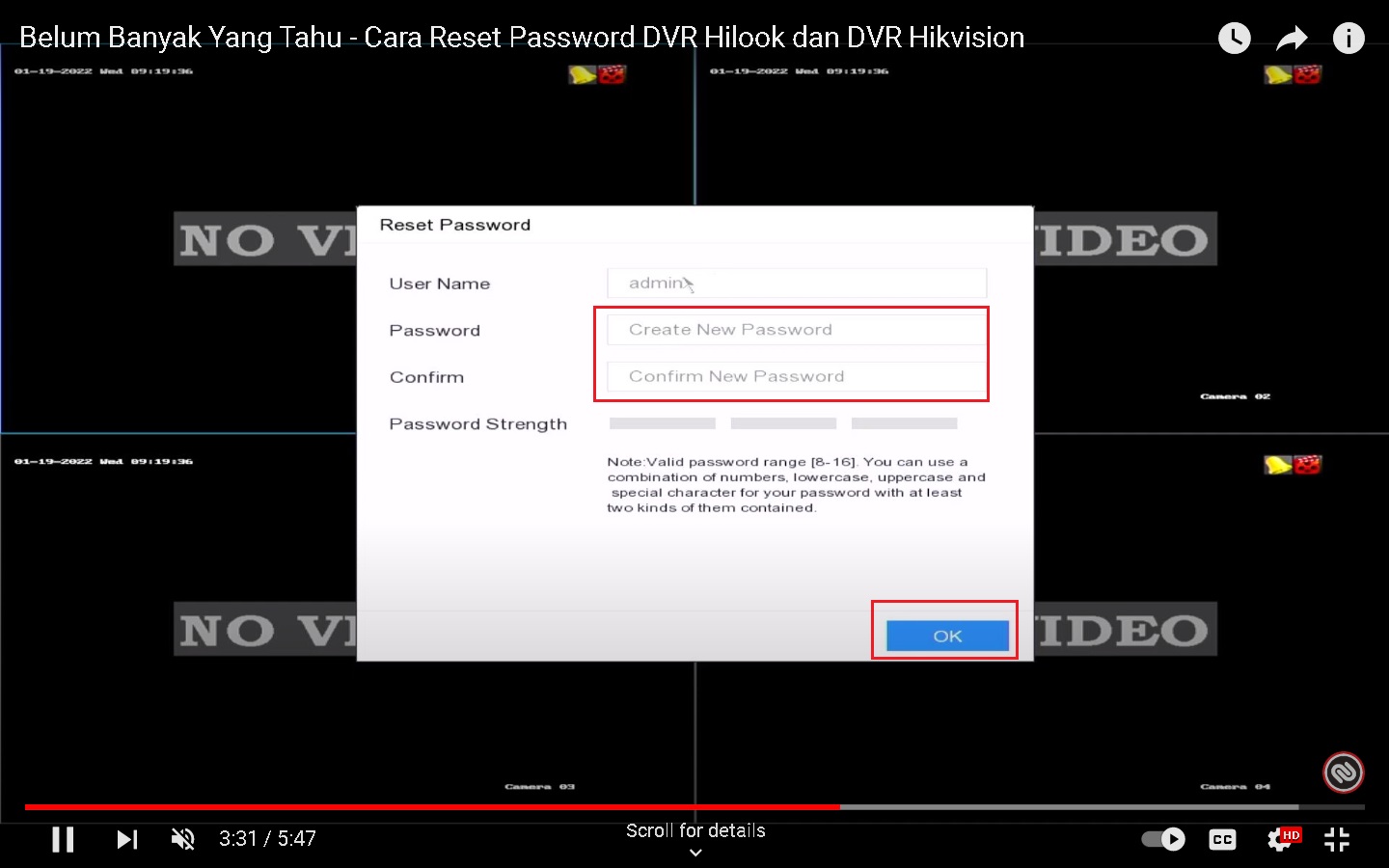 Reset Password DVR Hilook dengan Scan Kode QR, Ini Langkahnya! - Jasa Pasang CCTV Murah ...