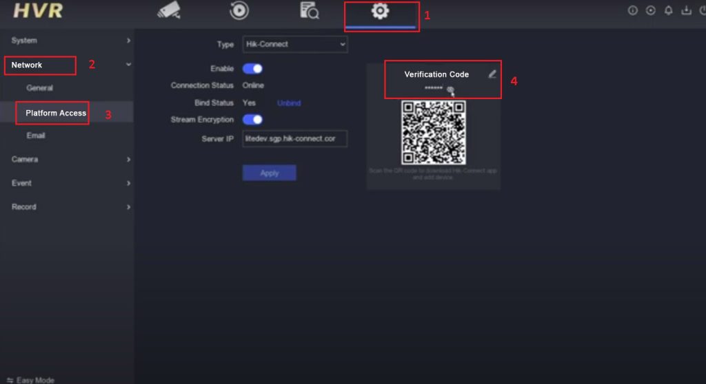 Cara Mendapatkan Kode Verifikasi Hikvision, Sandi Enkripsi Hik Connect ...