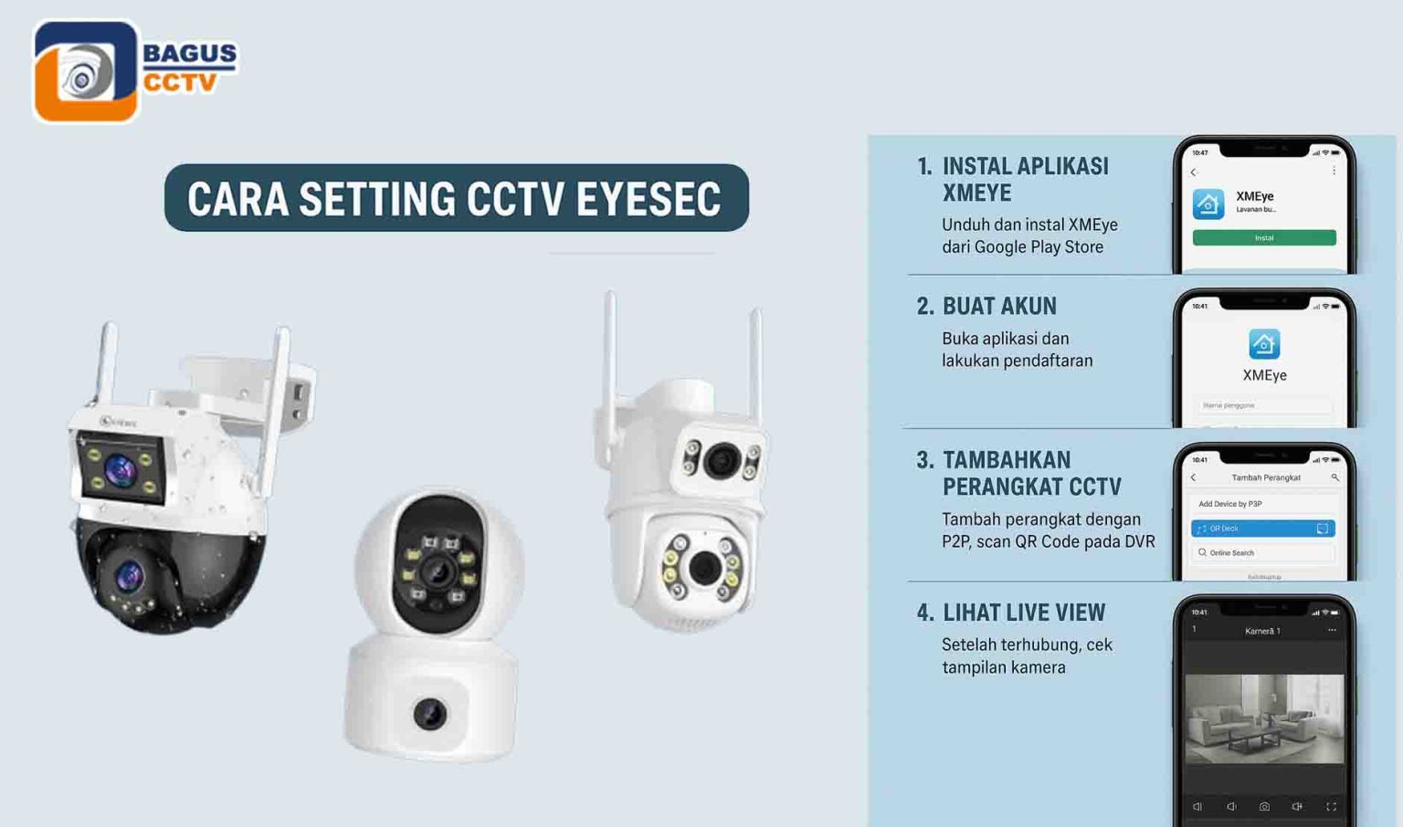 Cara Setting CCTV Eyesec